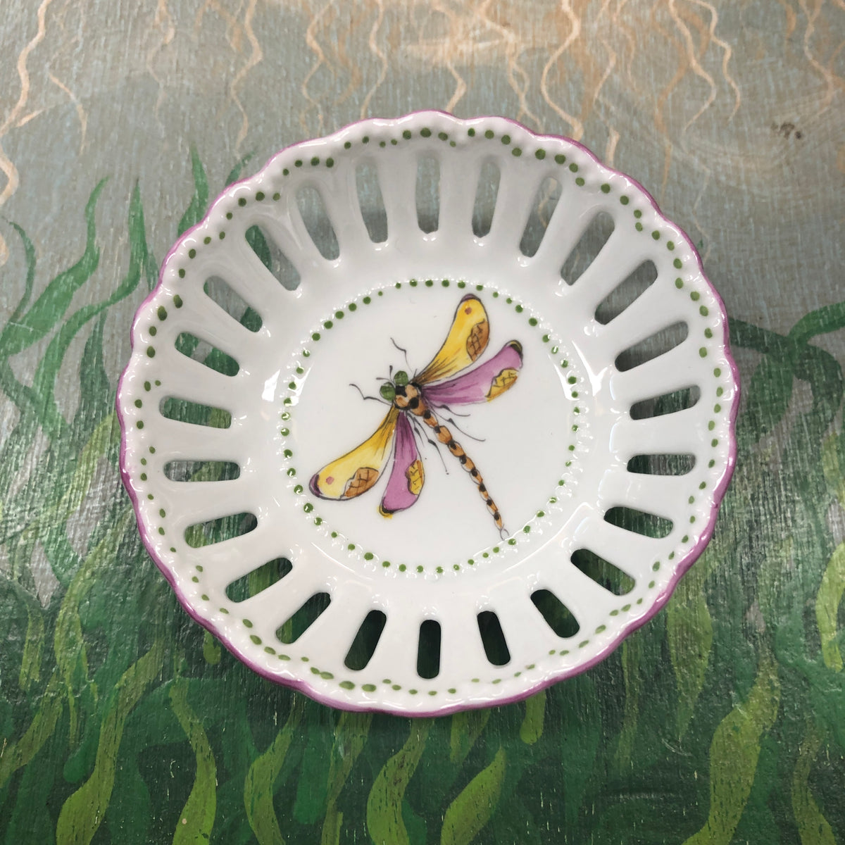 Hand Painted Pierced Porcelain – ANN MARIE MURRAY, LLC.